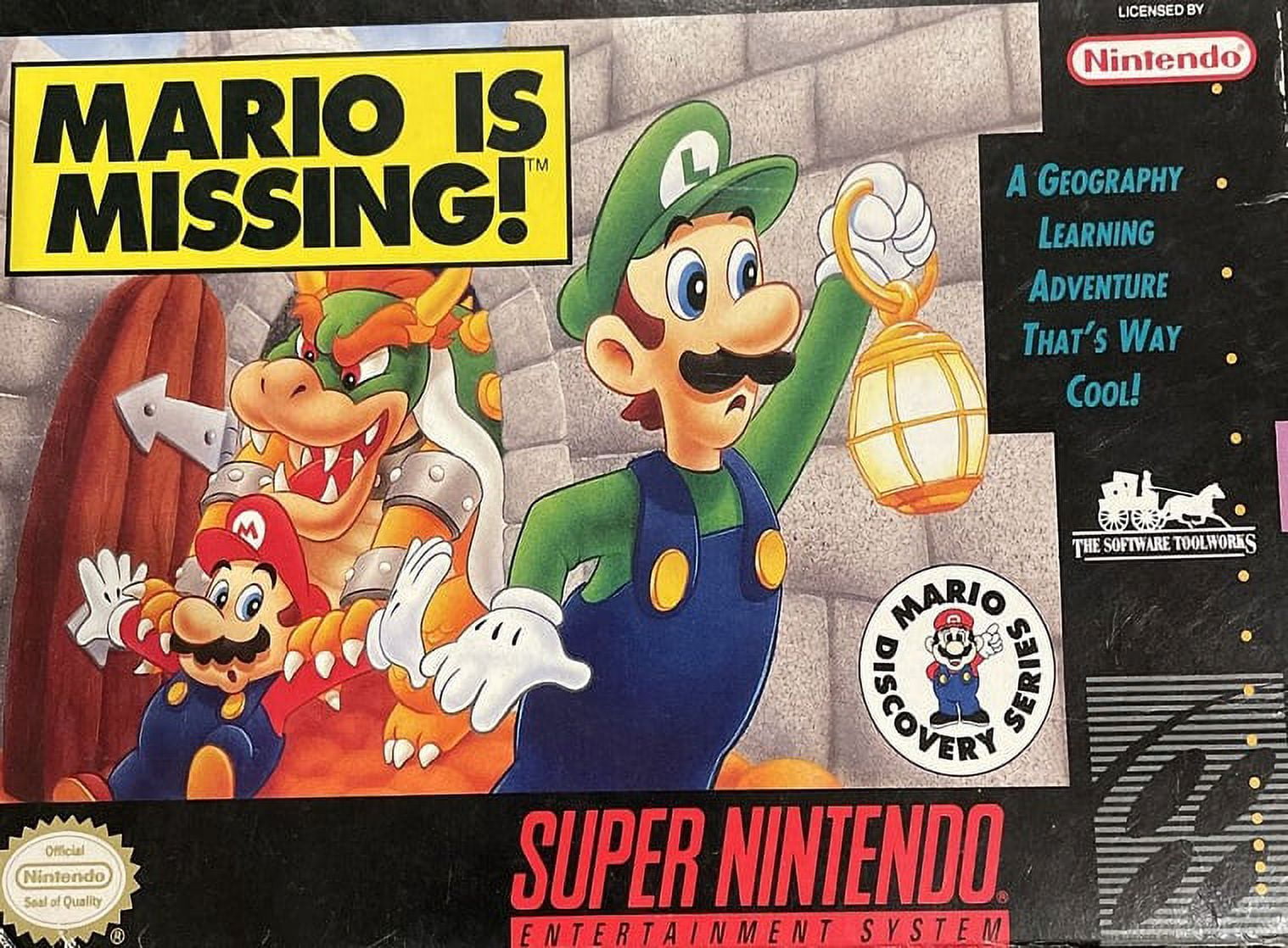 Restored Mario is Missing! (Super Nintendo, 1994) SNES Educational Game ...