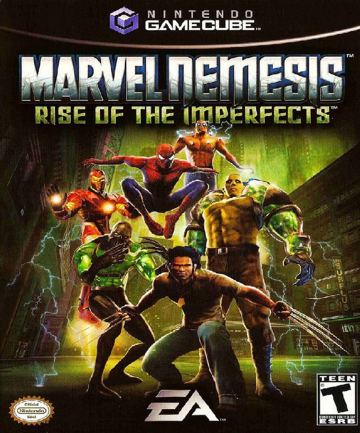 Restored Marvel Nemesis: Rise of the Imperfects (Nintendo GameCube ...
