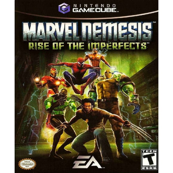 Gamecube Marvel Nemesis Video Game