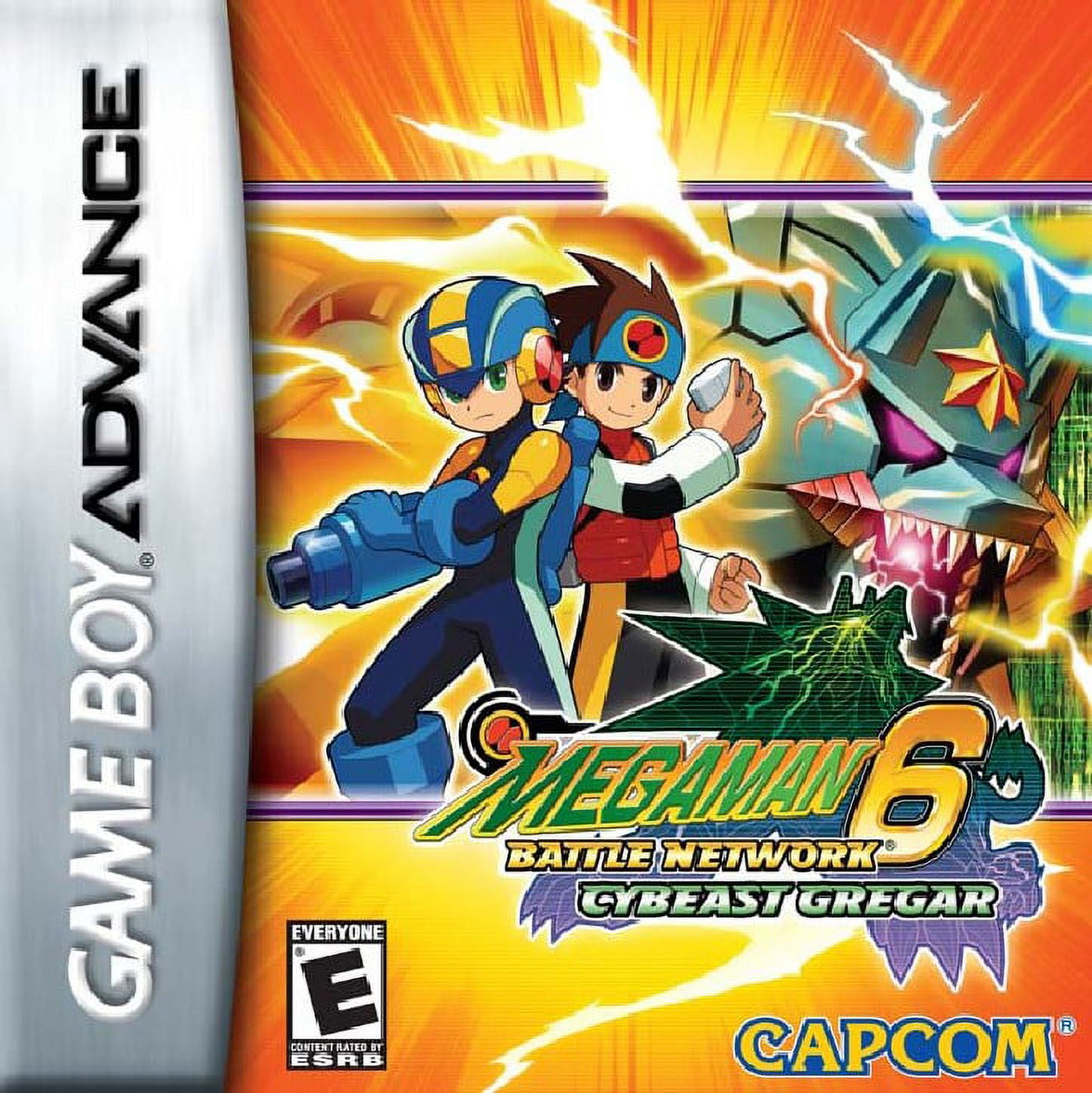 Restored Mega Man Battle Network 6 Cybeast Gregar (Nintendo GameBoy ...