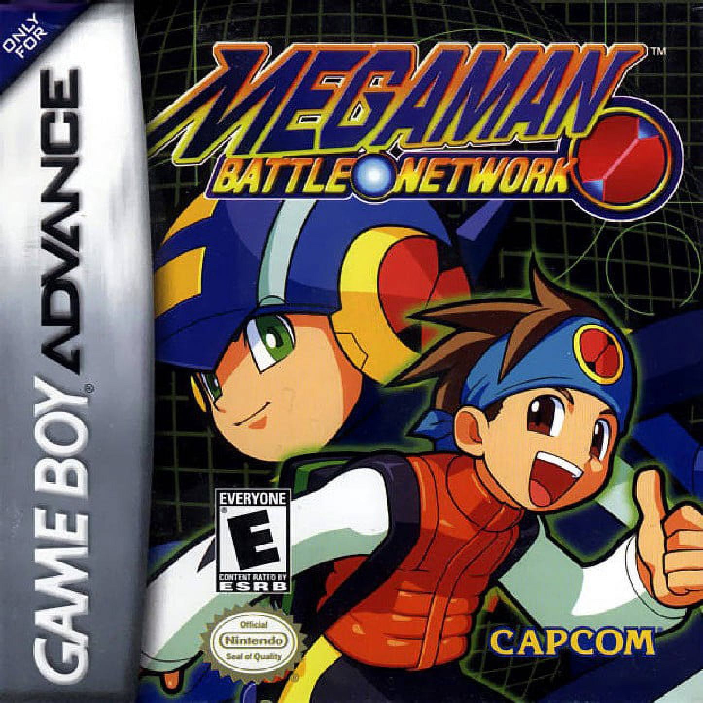 Restored Mega Man Battle Network (Nintendo GameBoy Advance, 2001) RPG ...