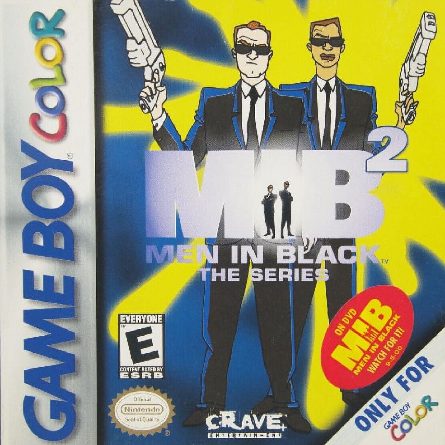 Restored Men In Black: The Series 2 Nintendo Game Boy Color Action ...