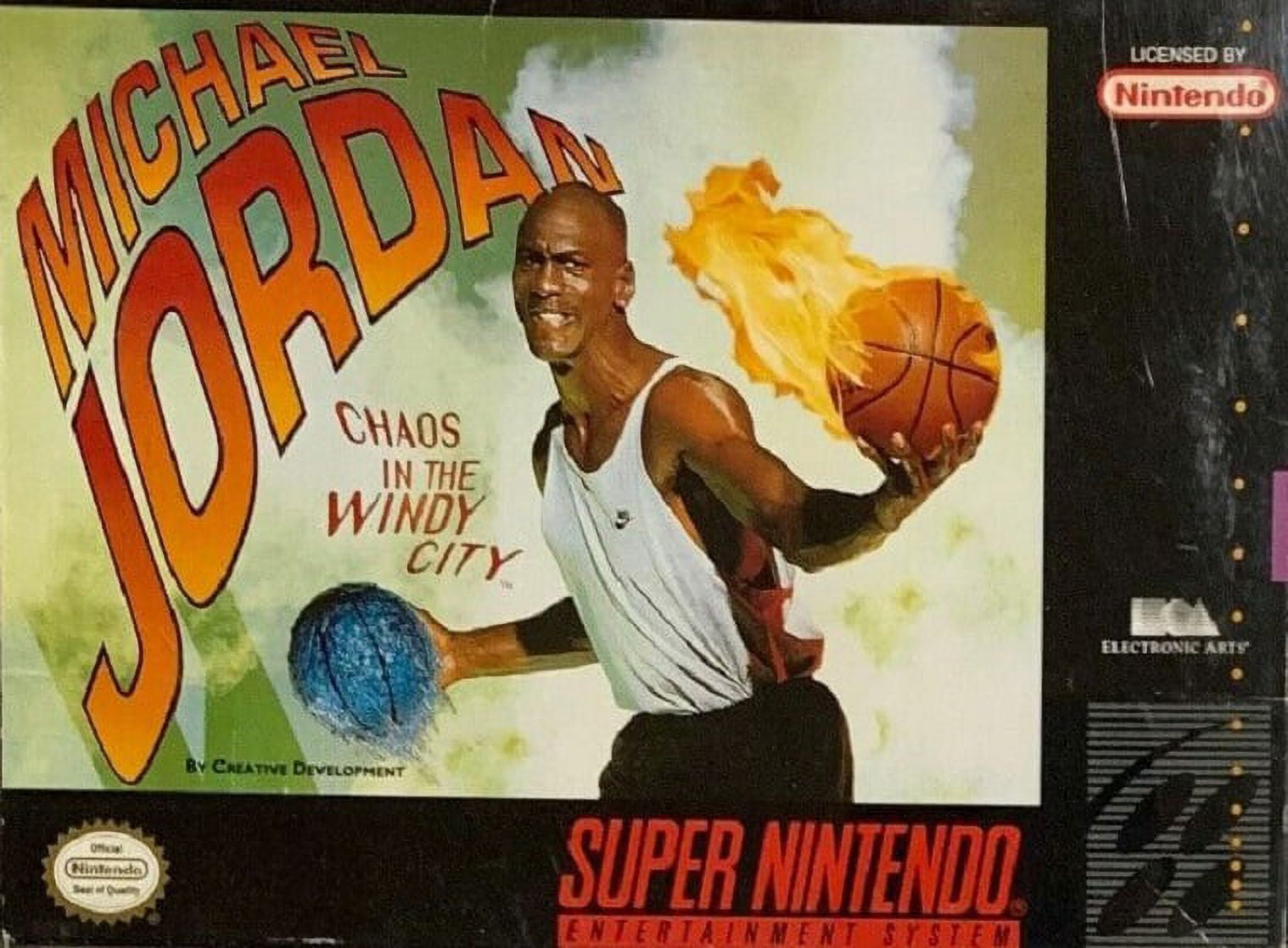 Restored Michael Jordan: Chaos in the Windy City (Super Nintendo, 1994 ...