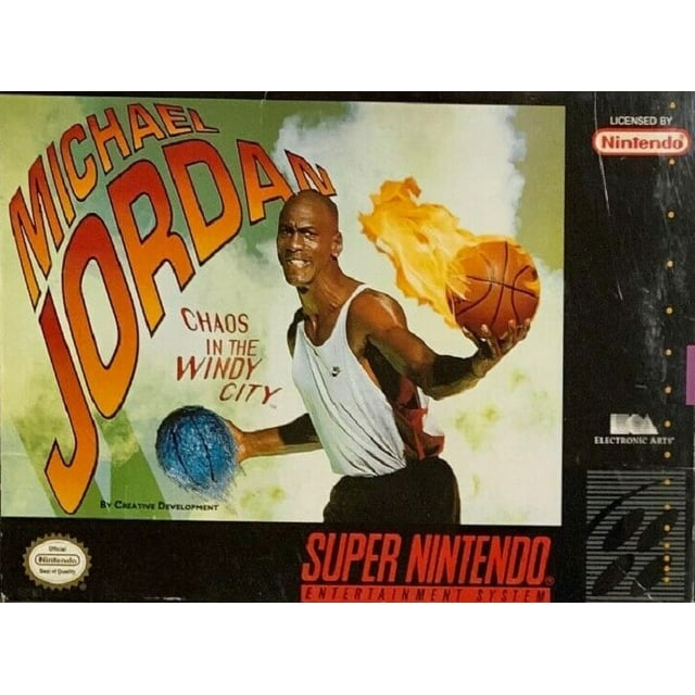Restored Michael Jordan: Chaos in the Windy City (Super Nintendo, 1994 ...