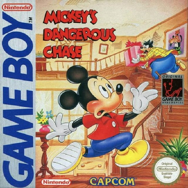 Restored Mickey's Dangerous Chase (Nintendo Game Boy, 1992 ...