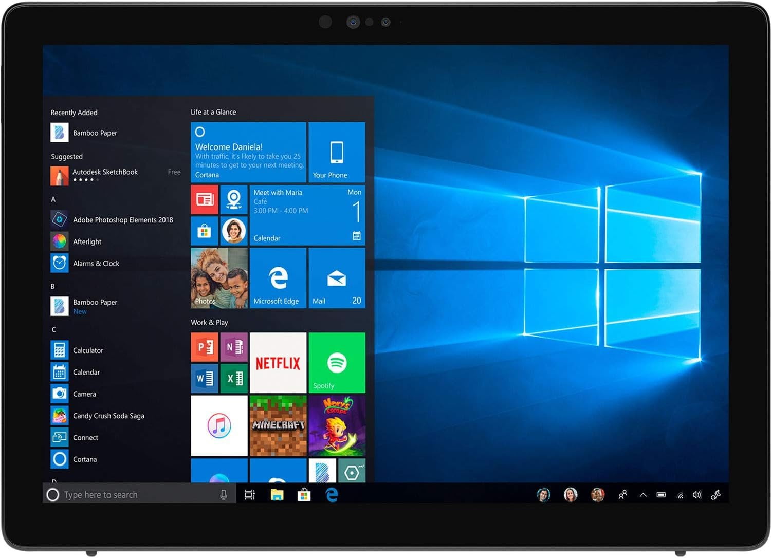 Restored Microsoft Surface Go 3rd. Gen - 10.5" Intel Pentium Gold 4GB ...
