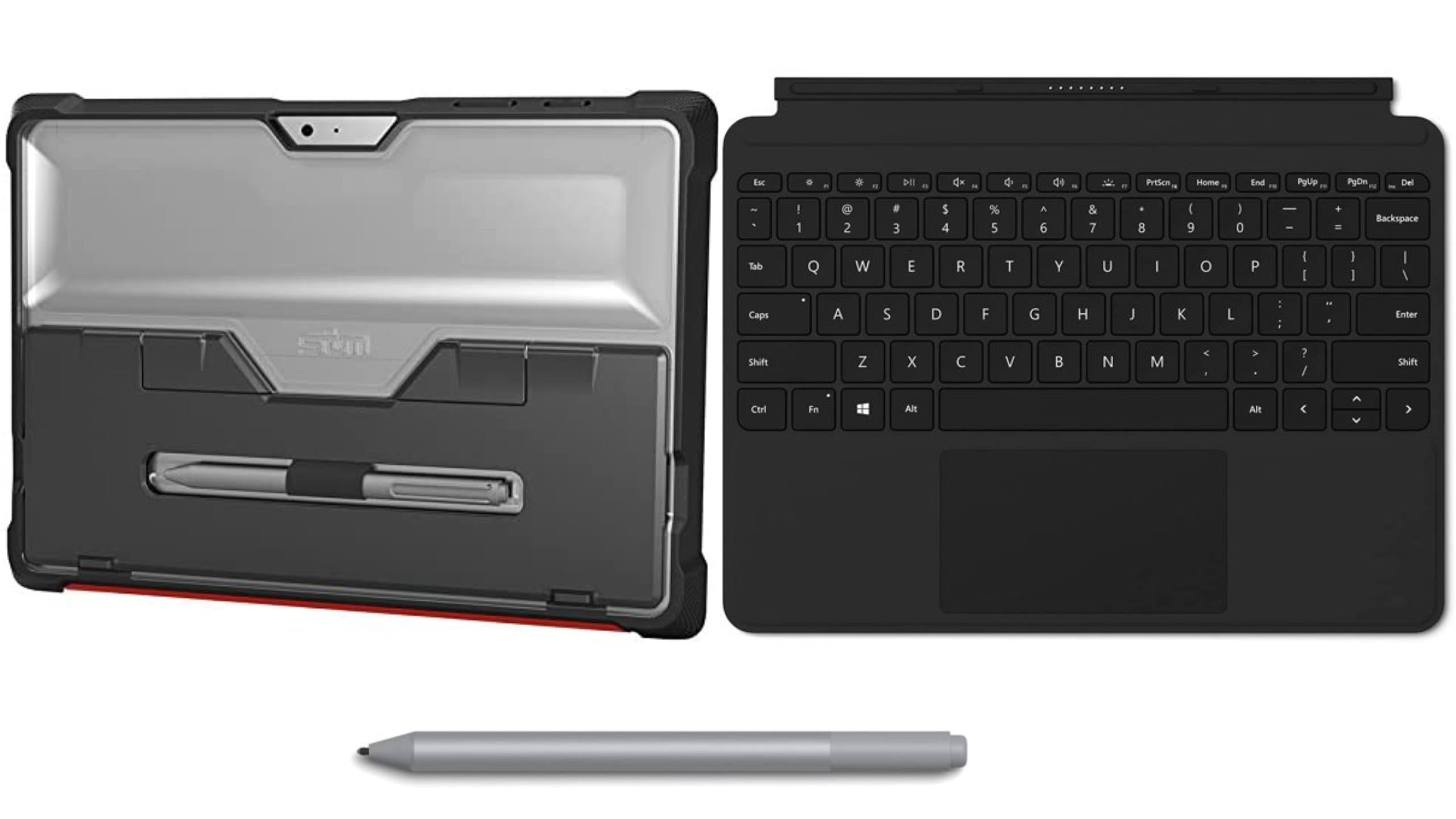 Restored Microsoft Surface Go Type Cover Microsoft Pen and STM Case for ...