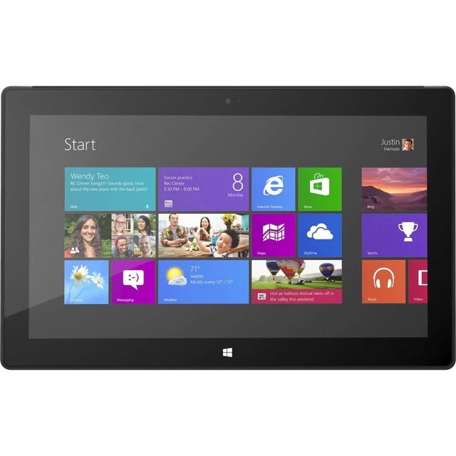 Restored Microsoft Surface Pro 1st. Gen - 10.6" Intel Core i3 4GB RAM ...