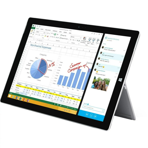 Restored Microsoft Surface Pro 4 12" Intel Core I5 DualCore 2.4 Ghz 8GB ...
