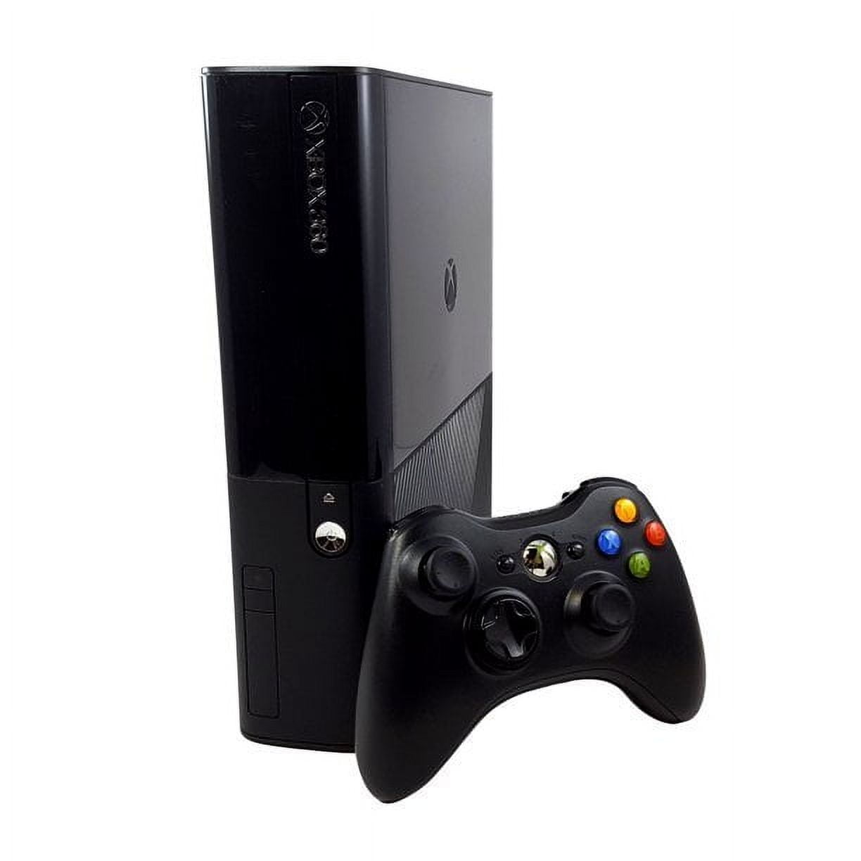 Restored Microsoft Xbox 360 E 500GB Black Video Game Console with ...