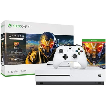 Microsoft Xbox One S 1TB Fortnite Bundle with Eon Cosmetic Set, 2000 V ...