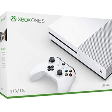 Microsoft, Xbox One S Gaming Console, 500GB, White - Walmart.com
