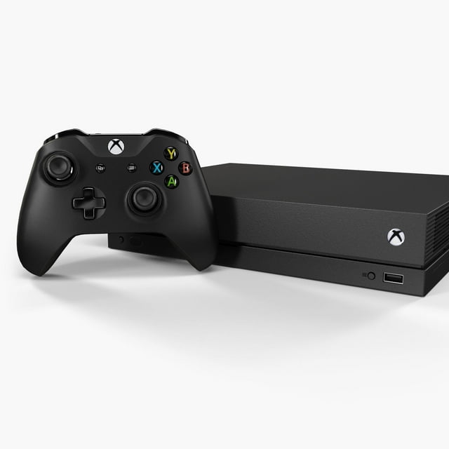 Restored Microsoft Xbox One X (1TB Console w/ Controller) - Black ...