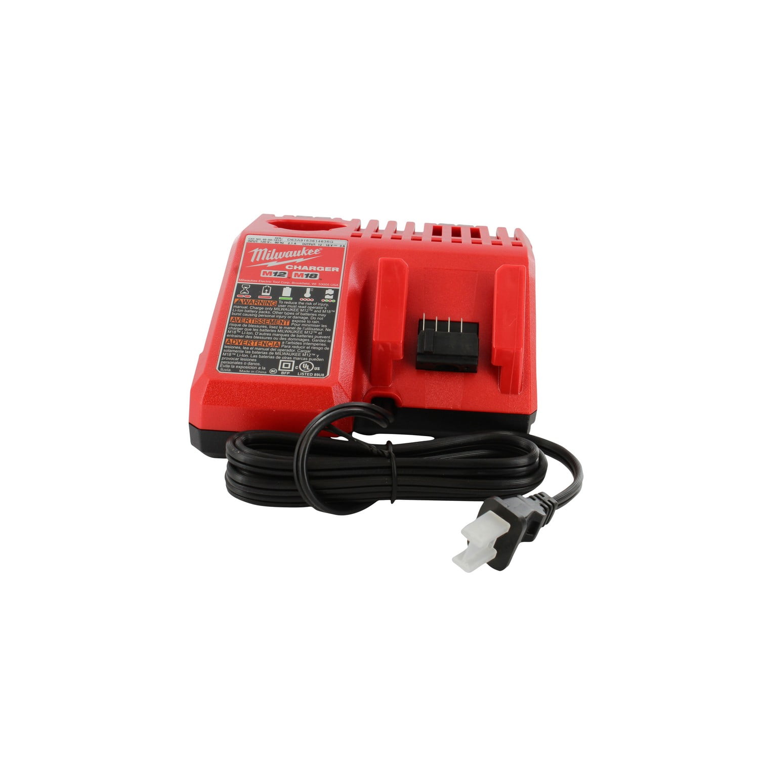 Restored Milwaukee 48-59-1812 M12/M18 Multi Voltage Charger ...