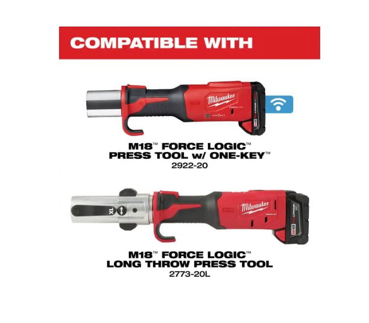 Milwaukee M18 Copper Press Tool Jaw Set 1 4 7 8 In For Acr Press