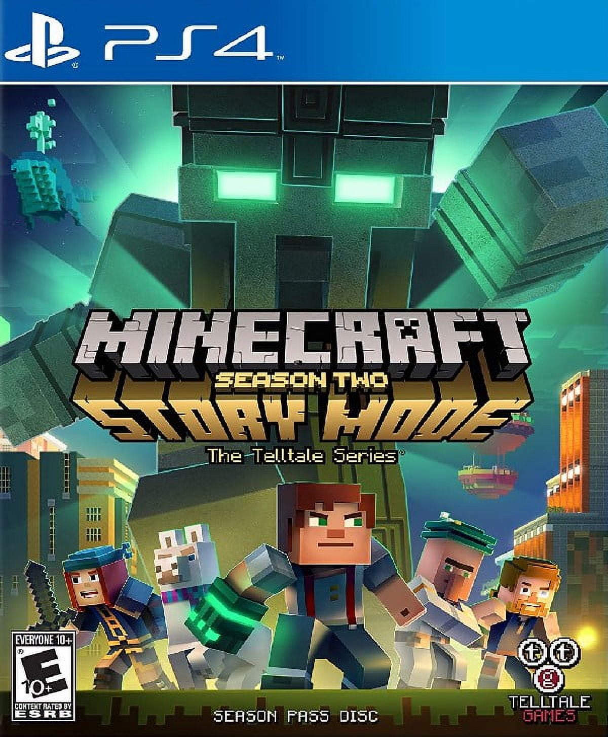 Restored Minecraft Story Mode Season 2 (PlayStation 4, 2017) Video Game ...