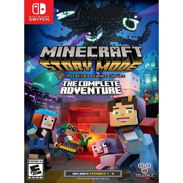 Restored Minecraft: Story Mode- The Complete Adventure (Nintendo Switch ...
