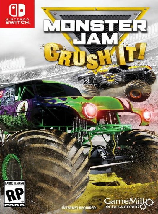 Restored Monster Jam: Crush It (Nintendo Switch, 2017) Racing Game ...