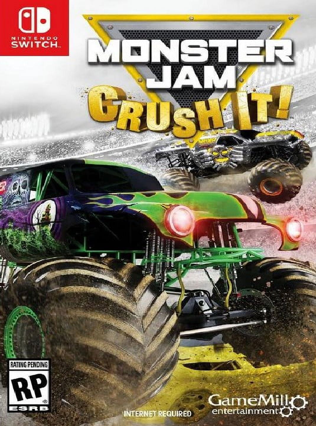 Restored Monster Jam: Crush It (Nintendo Switch, 2017) Racing Game ...