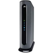 MOTOROLA MG7315 (8x4) Cable Modem + N450 WiFi Router Combo, DOCSIS 3.0 ...