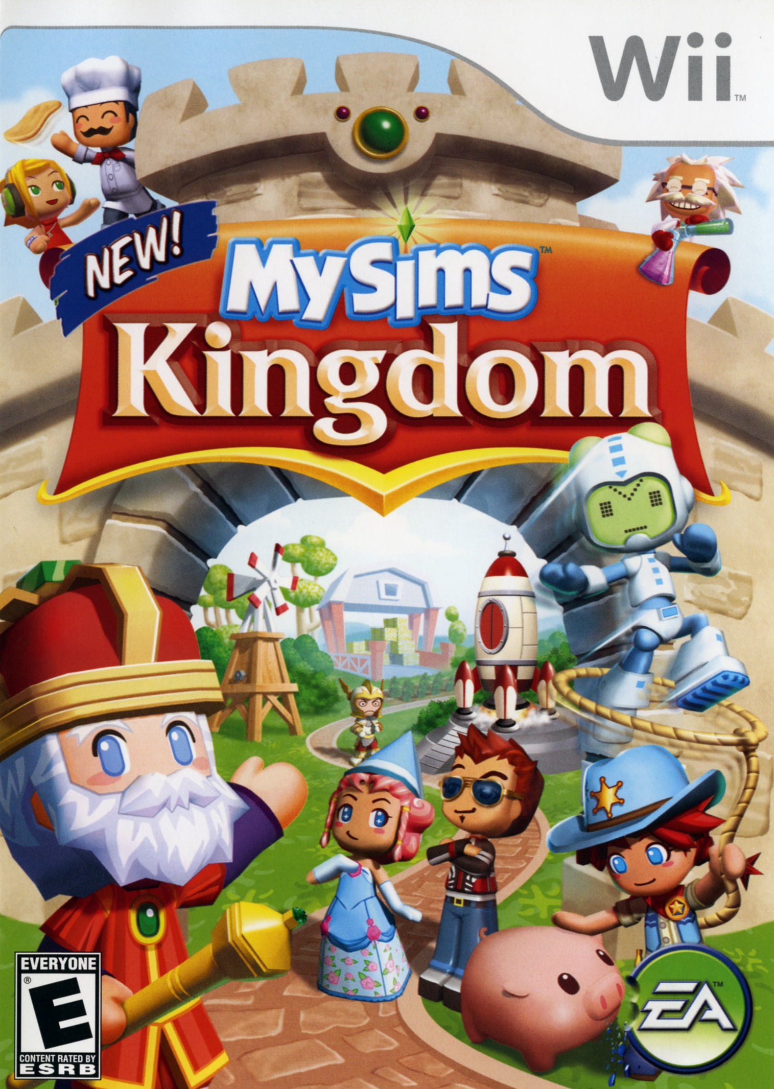 Restored My Sims Kingdom | Nintendo Wii (Refurbished) - Walmart.com