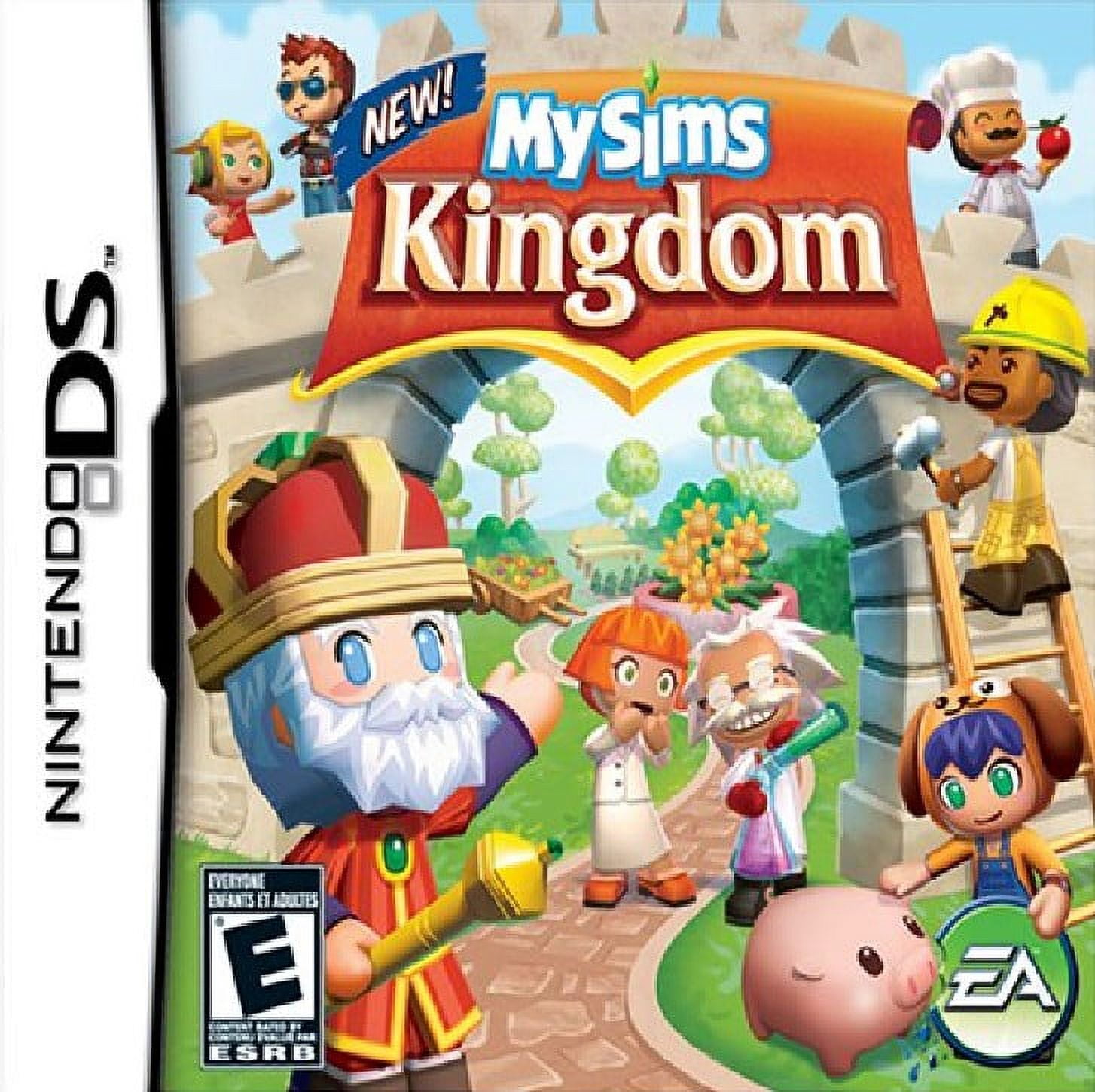Restored MySims Kingdom (Nintendo DS, 2008) Life Simulation Game ...
