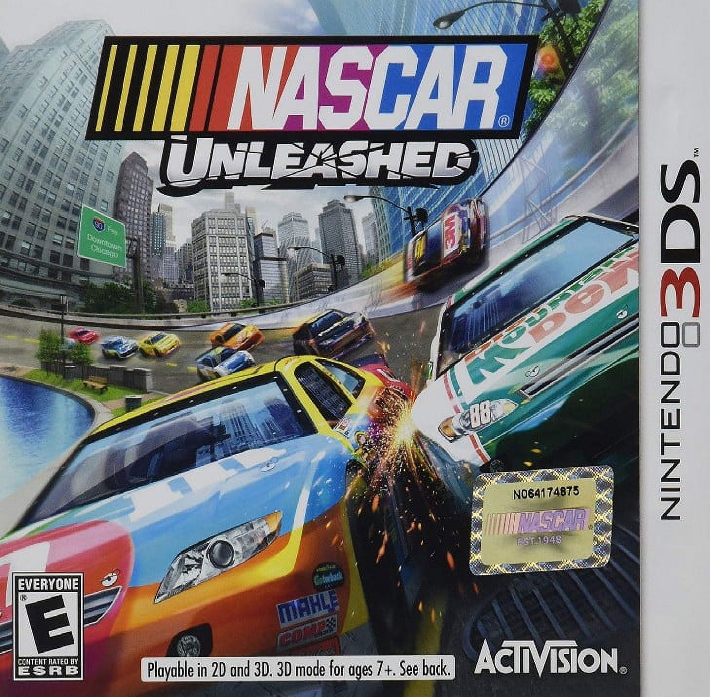 Restored NASCAR Unleashed (Nintendo 3DS, 2011) Racing Game (Refurbished ...