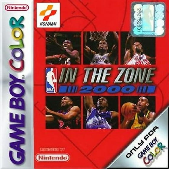 Restored NBA In the Zone 2000 (Nintendo Gameboy Color, 2000) Basketball ...