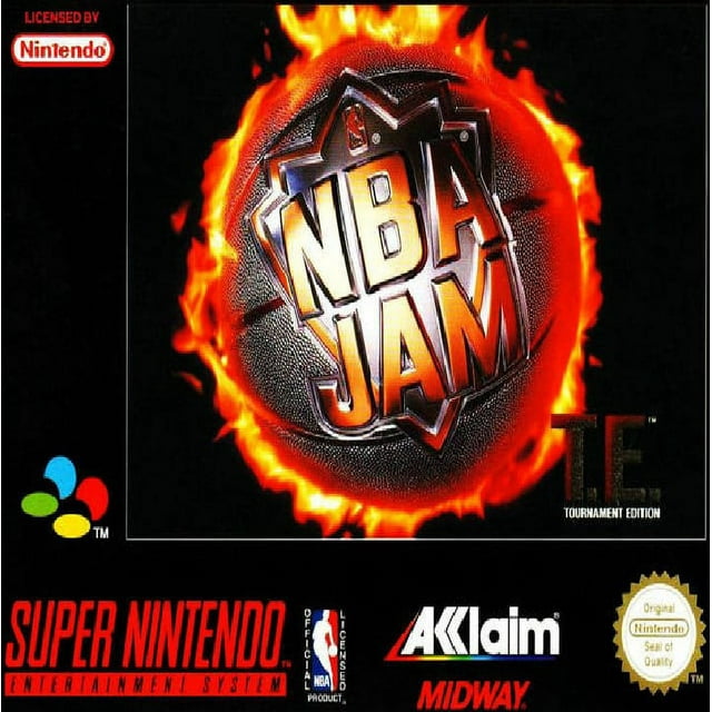 Restored NBA Jam Tournament Edition (Super Nintendo, 1995) SNES ...