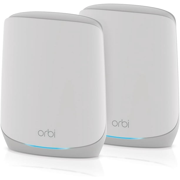 Restored NETGEAR Orbi Whole Home Tri-Band Mesh WiFi 6 System (RBK762S ...