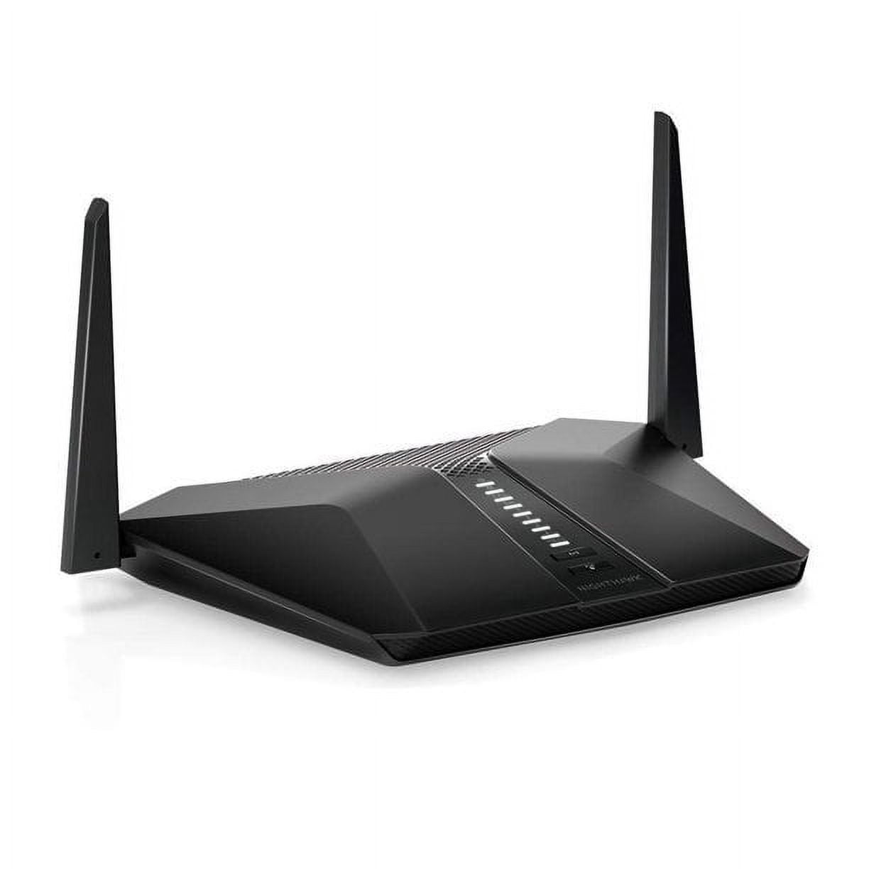 Restored NETGEAR -WiFi 6 Router (RAX40) - AX3000 Wireless - Black ...