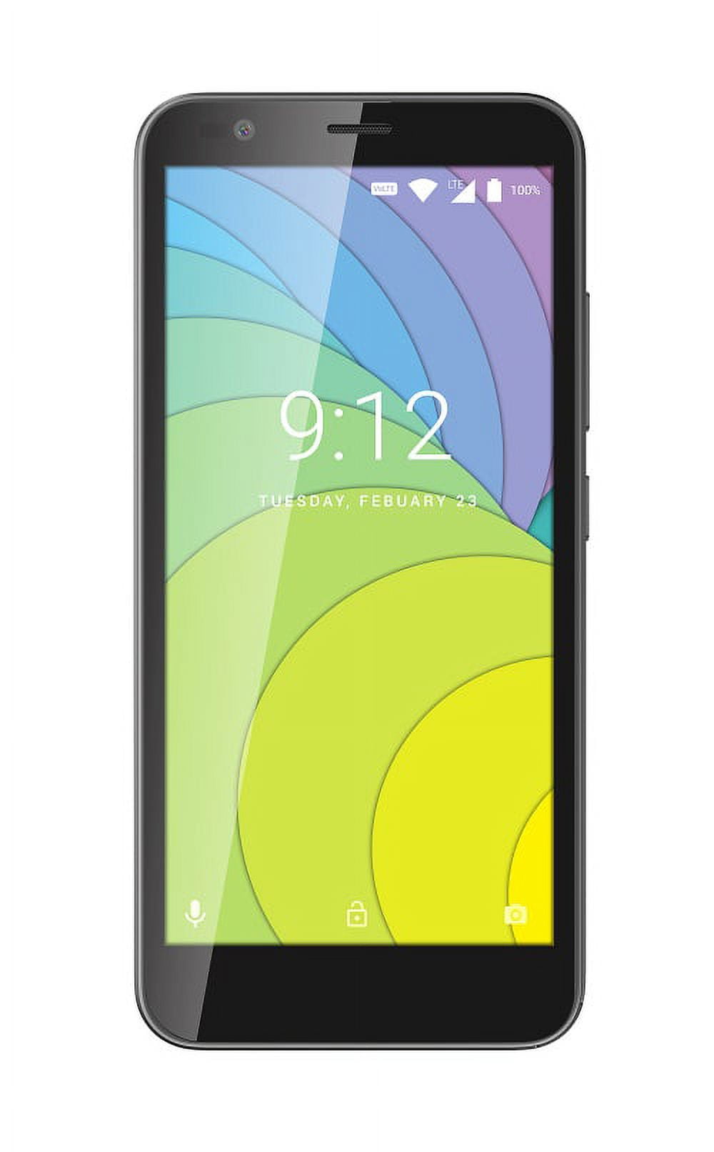 Restored NUU A6LC US Cellular Mobile 8GB Prepaid Smartphone, Black ...