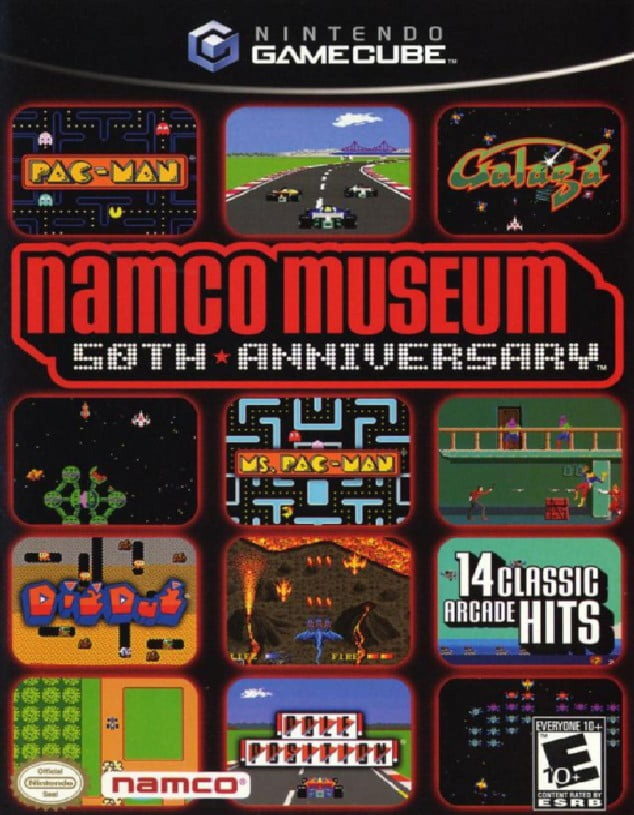 Restored Namco Museum: 50th Anniversary (Nintendo GameCube, 2005 ...