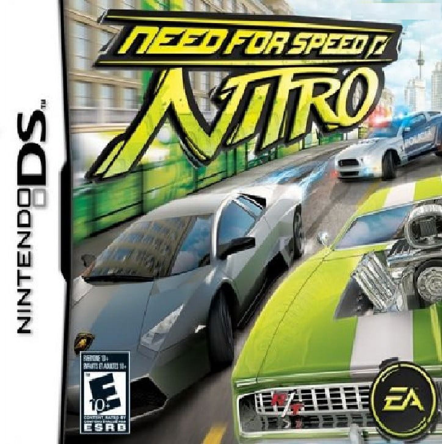 Restored Need for Speed: Nitro (Nintendo DS, 2009) Racing Game ...
