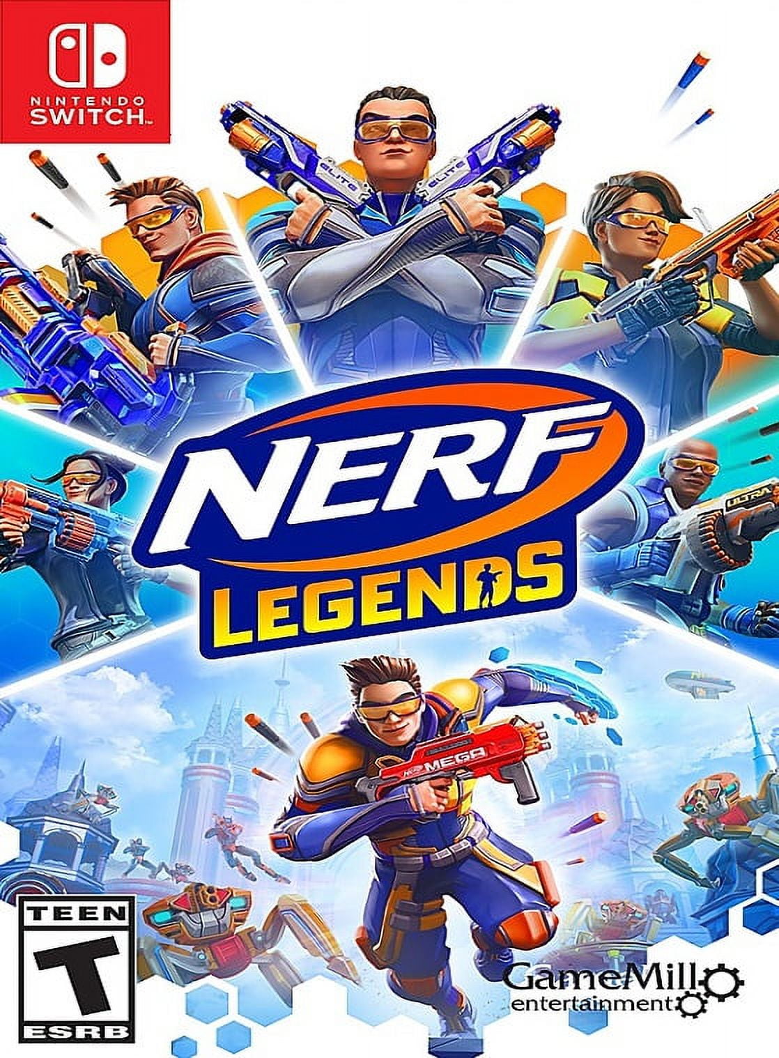 Restored Nerf Legends (Nintendo Switch, 2021) Shooter Game (Refurbished ...
