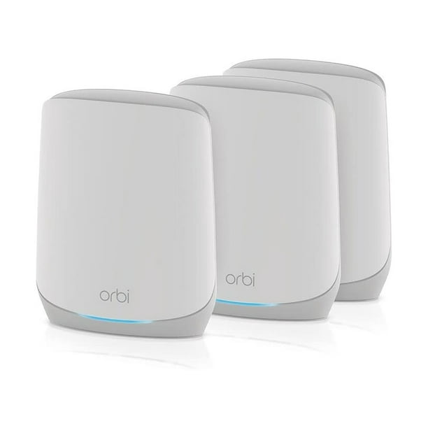 Restored Netgear Orbi RBK763-100NAR AX5400 Tri-band WiFi 6 Mesh System ...