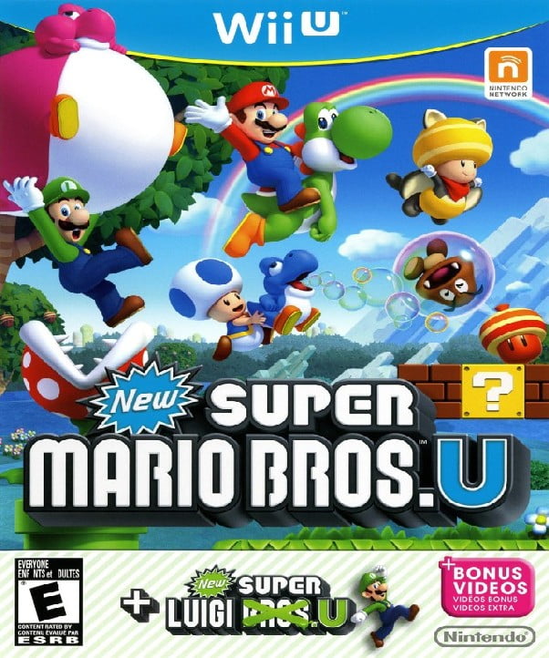 Restored New Super Mario Bros. U & New Super Luigi U (Nintendo Wii U ...