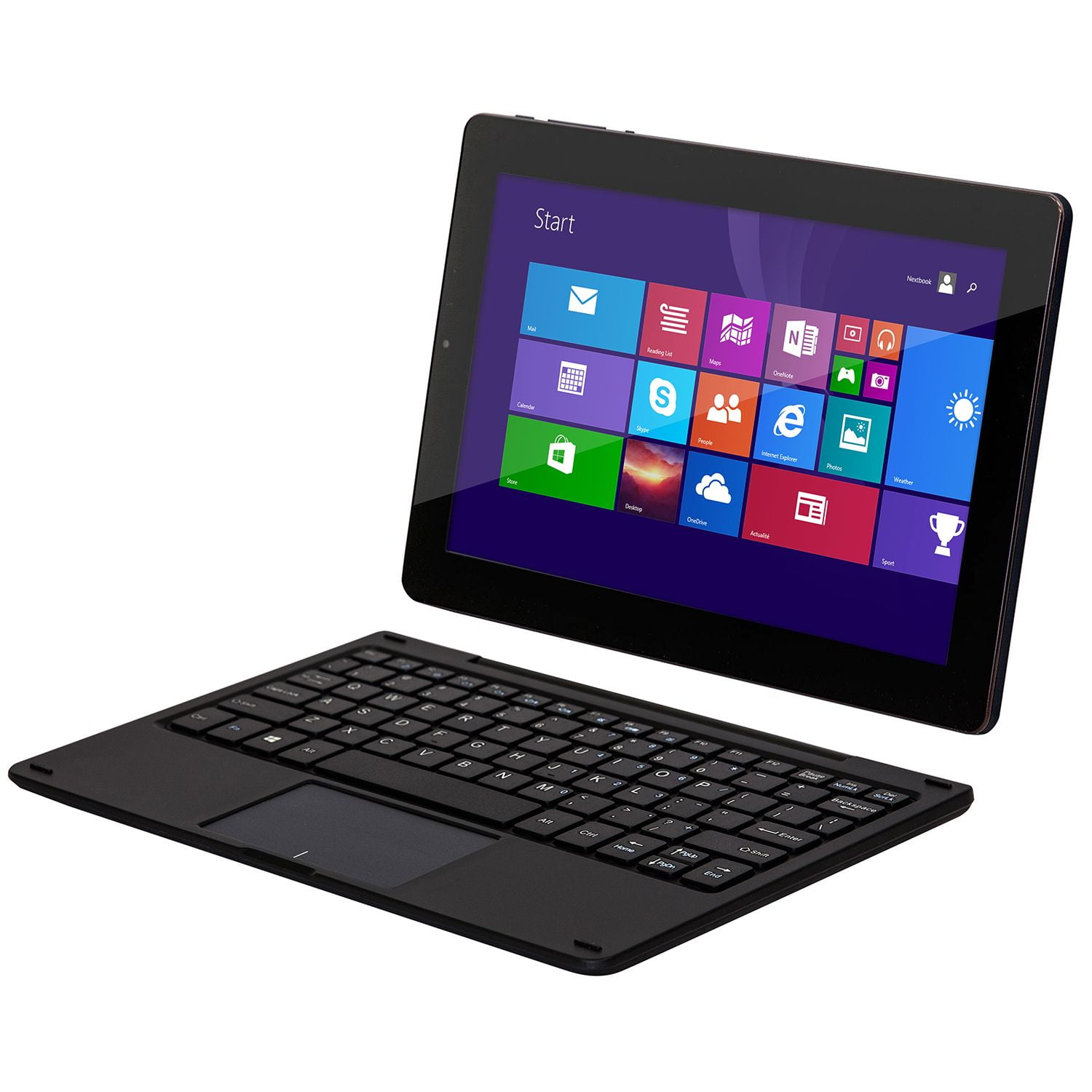 Restored Nextbook NXW10QC32G Flexx Tablet 2 10.1'' 32GB Black Win 8.1 ...