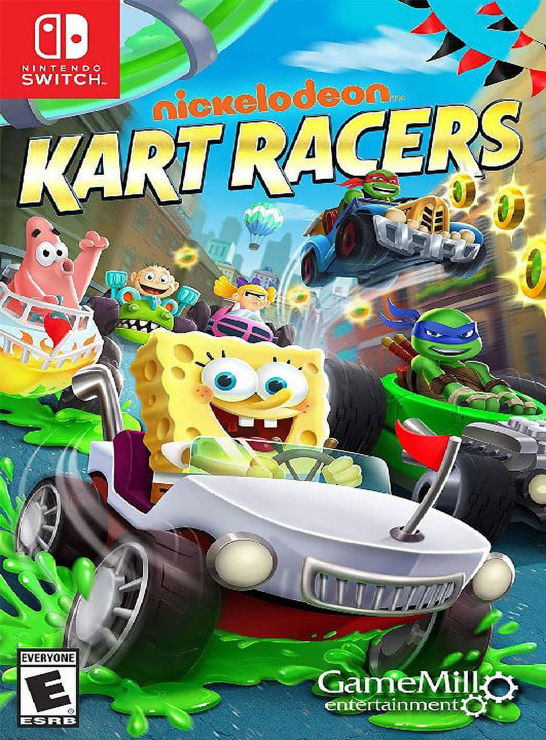 Restored Nickelodeon Kart Racers (Nintendo Switch, 2018) Racing Game ...