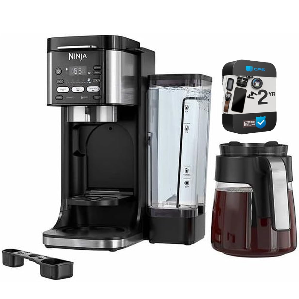 Restored Ninja CFP105 DualBrew Hot & Iced Coffee Maker BlackBundle with ...