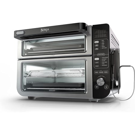 Ninja DCT401 12-in-1 Oven with FlexDoor, Dual Cooking, FlavorSeal ...