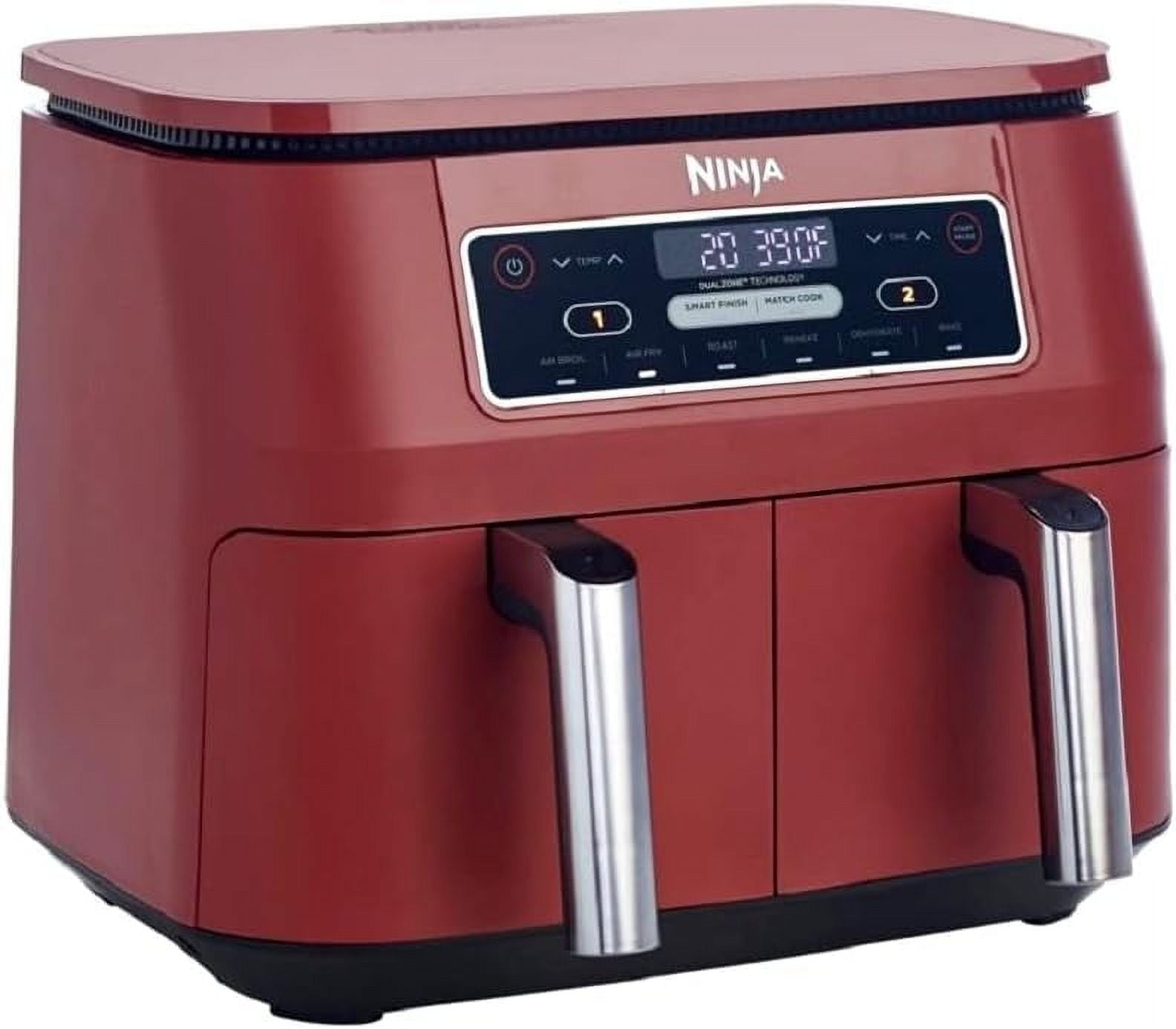 Ninja DZ401 Foodi 6-in-1 10-qt 2-Basket Air Fryer, DualZone Technology ...