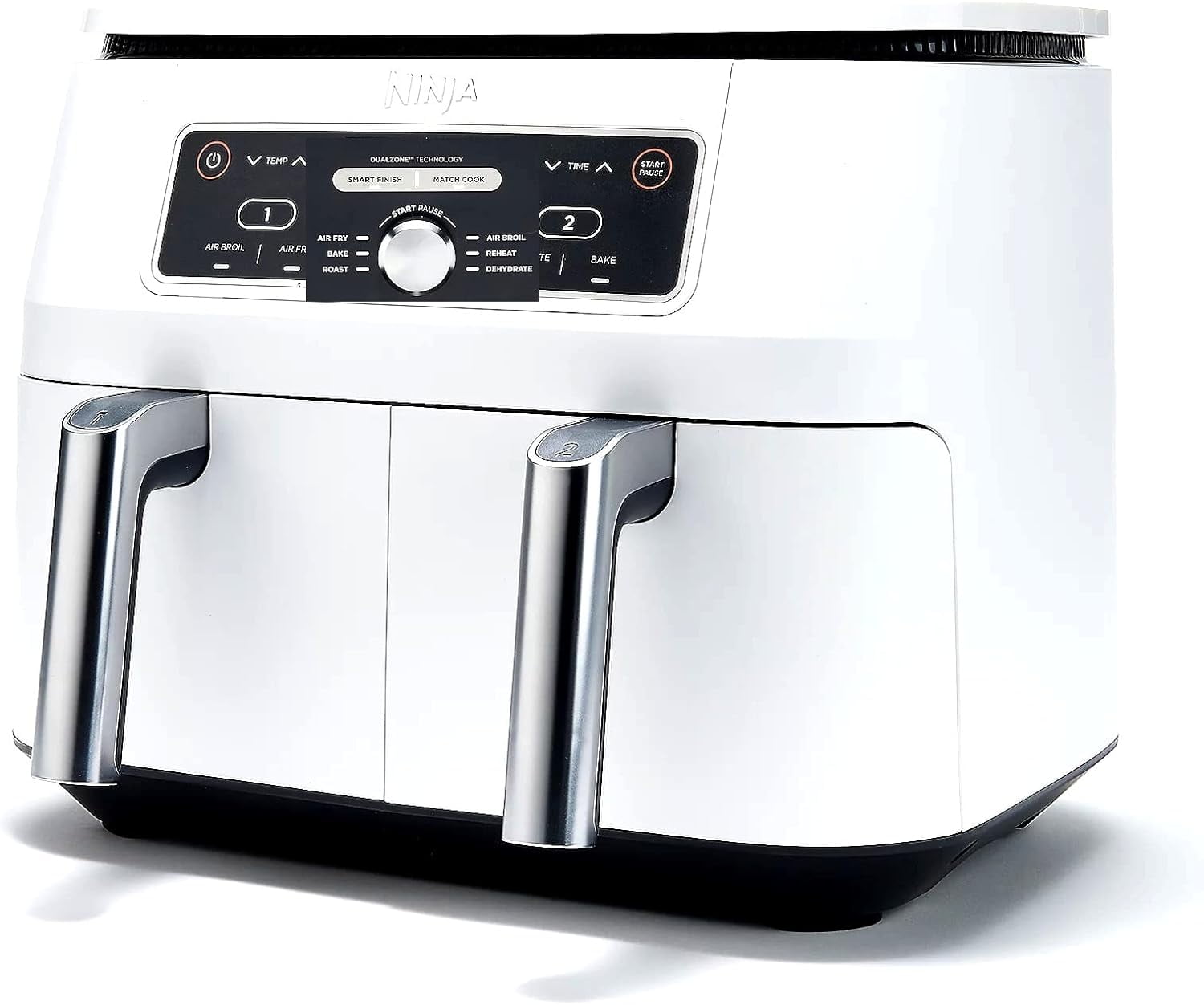 Restored Ninja DZ401 Foodi 6-in-1 2-Basket Air Fryer with DualZone ...