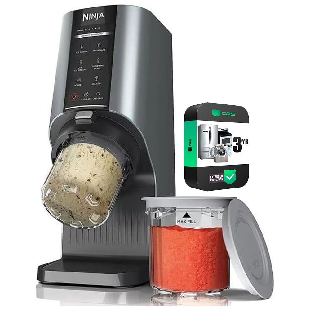 Restored Ninja NC201 CREAMi Breeze 7-in-1 Ice Cream & Frozen Treat ...