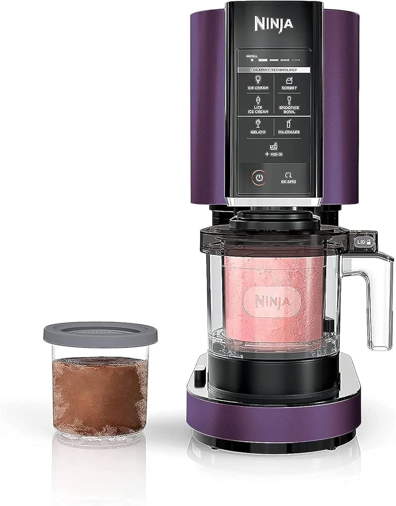 Restored Ninja NC301 CREAMi Ice Cream Maker, for Gelato, Mix-ins ...