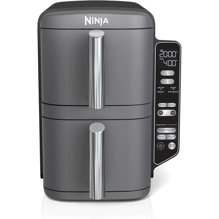 New Ninja Foodi 7-In-1 Dualzone Flexbasket Air Fryer with 11-Qt ...