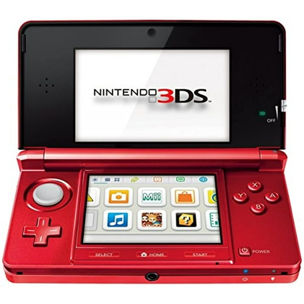 Restored Nintendo Console 3DS Metallic Red (Refurbished) - Walmart ...