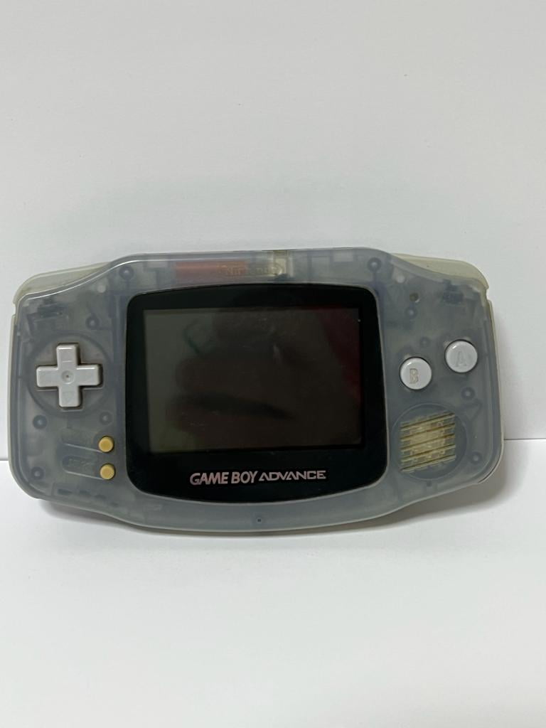 Restored Nintendo GameBoy Advance Clear Gray AGB-001 Game Boy Console, %100 OEM Authentic and ...
