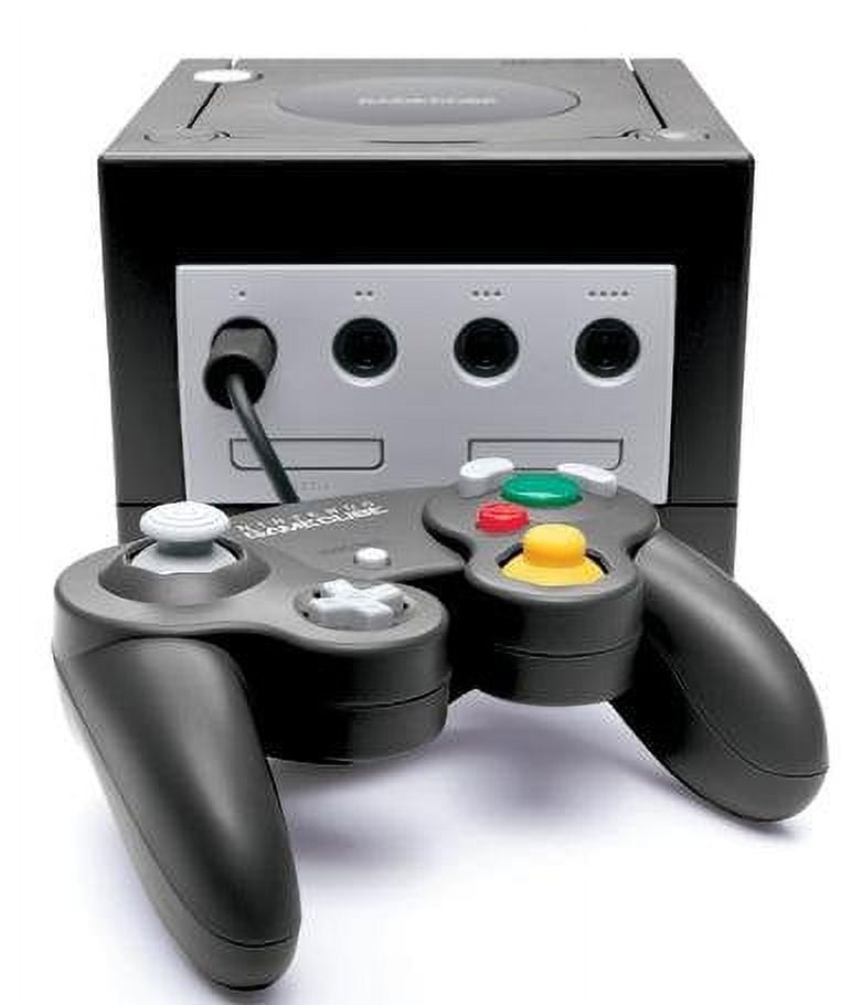 Restored Nintendo GameCube Console Jet Black with Controller and Memory ...