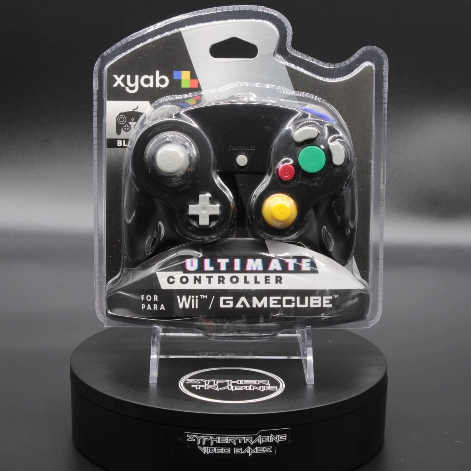 Restored Nintendo GameCube Wired Controller | Black | NGC | 2023 ...